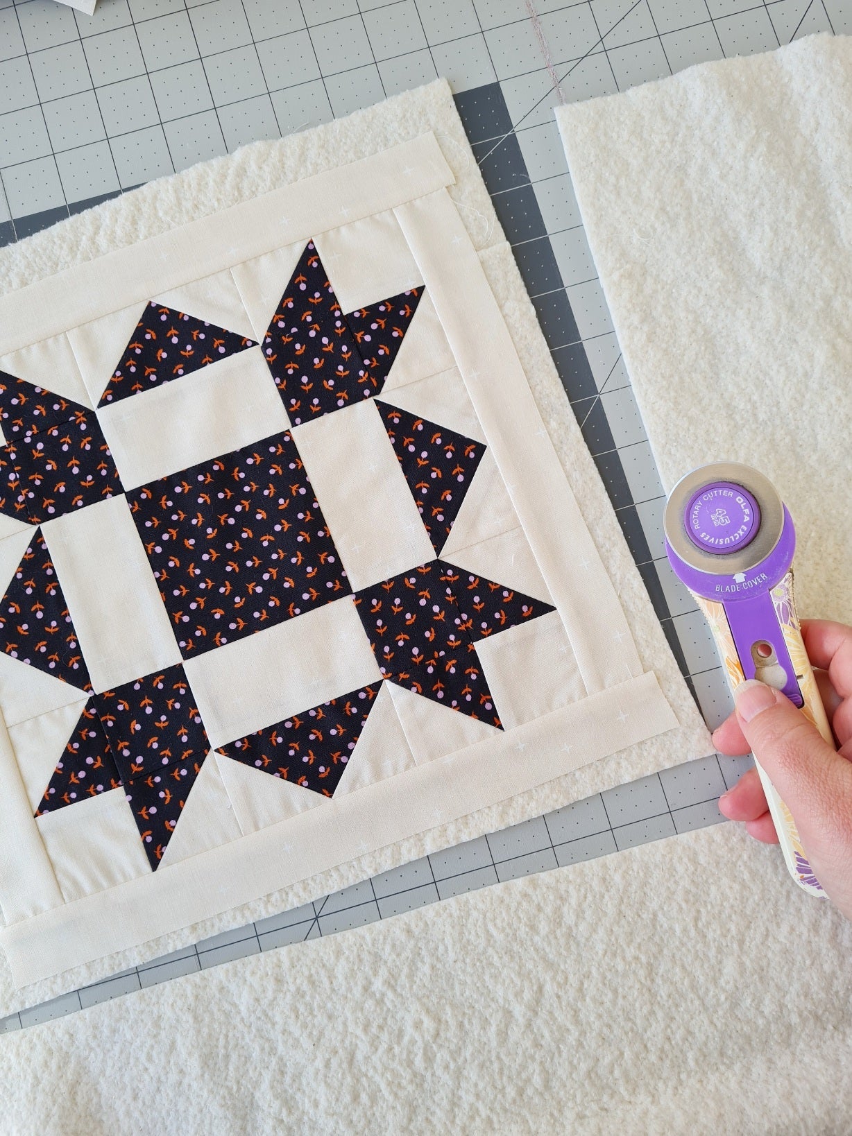 How to Quilt-As-You-Go Your Red Sky at Night Quilt – Tales of Cloth
