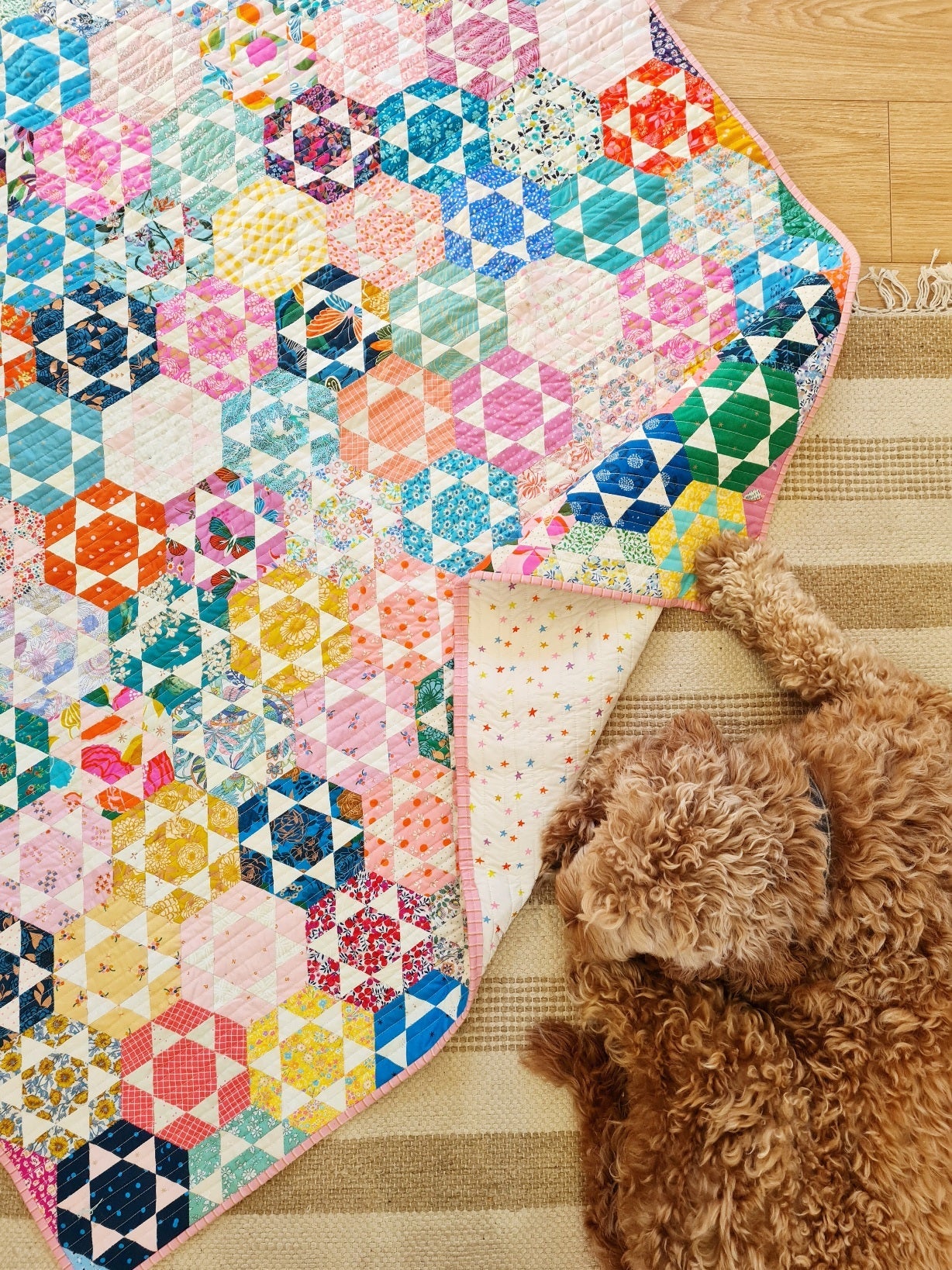 Nutmeg: The Perfect, Undemanding, Slow Stitched EPP Quilt – Tales of Cloth