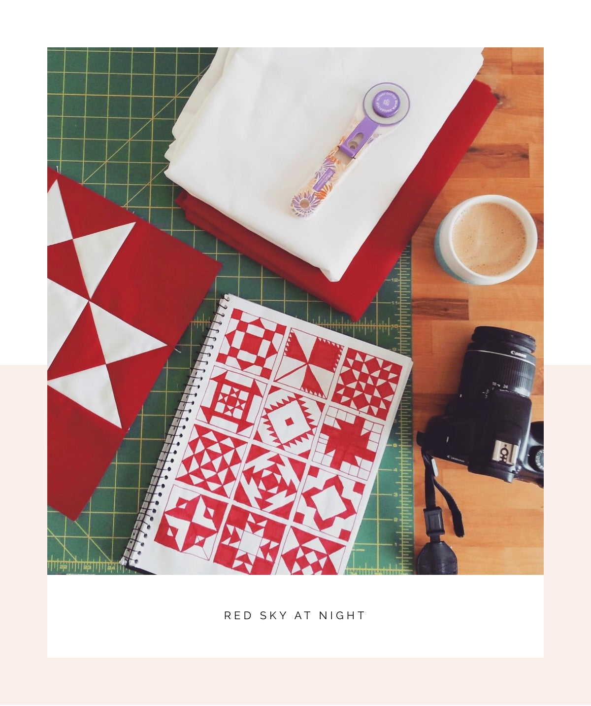History and Quilting: How Red Sky at Night Quilt Came to Be – Tales of ...