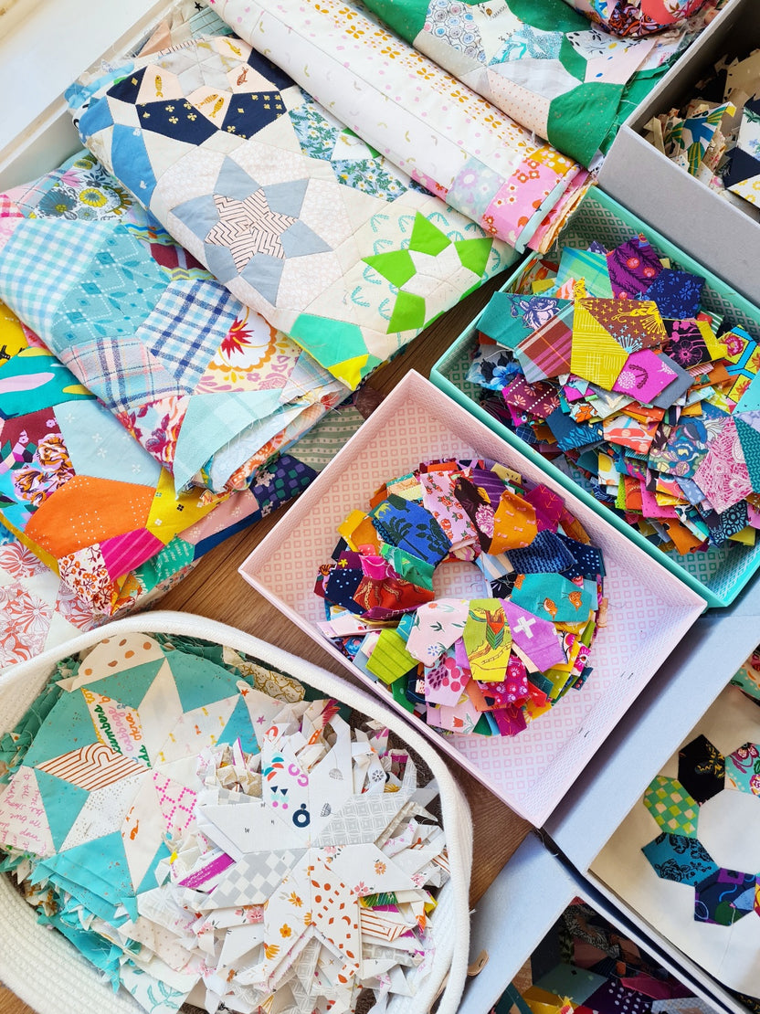 Tales of Cloth | Shop English Paper Pieces | Paper Piecing Quilt Kits