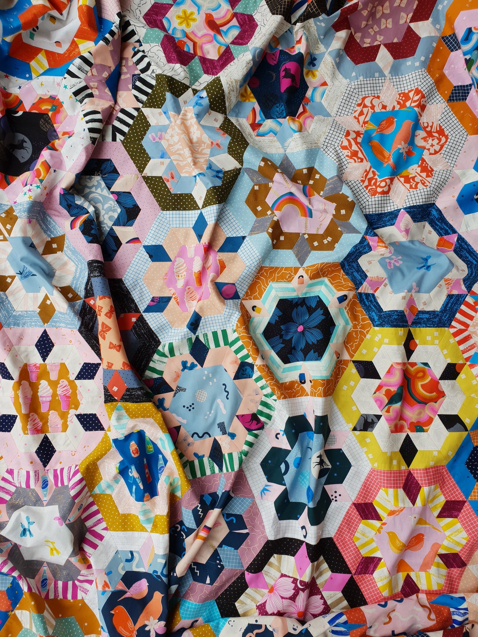 Tales of Cloth | Shop English Paper Pieces | Paper Piecing Quilt Kits