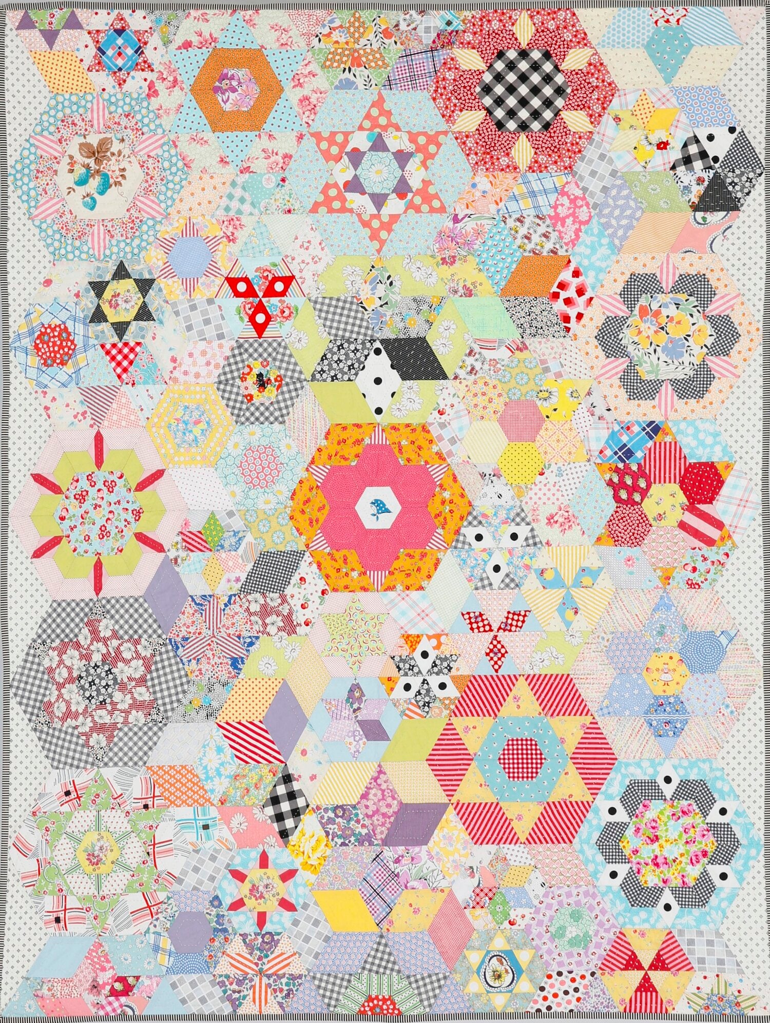 Smitten Quilt Paper Pieces – Tales of Cloth